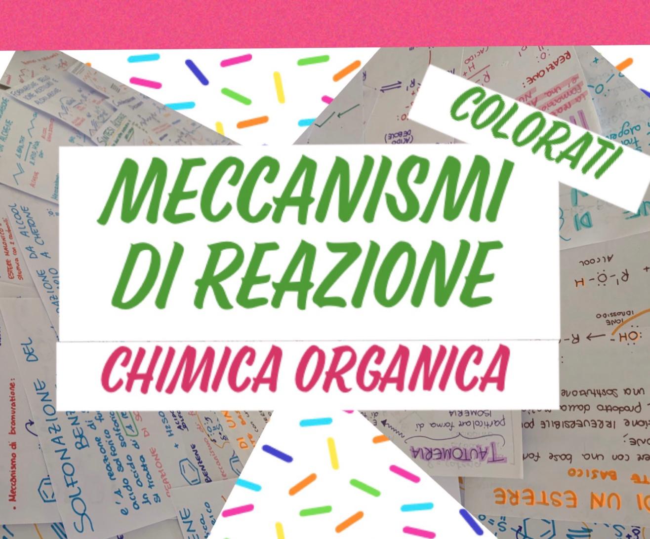 Meccanismi Chimica Organica - Maria Carnevale